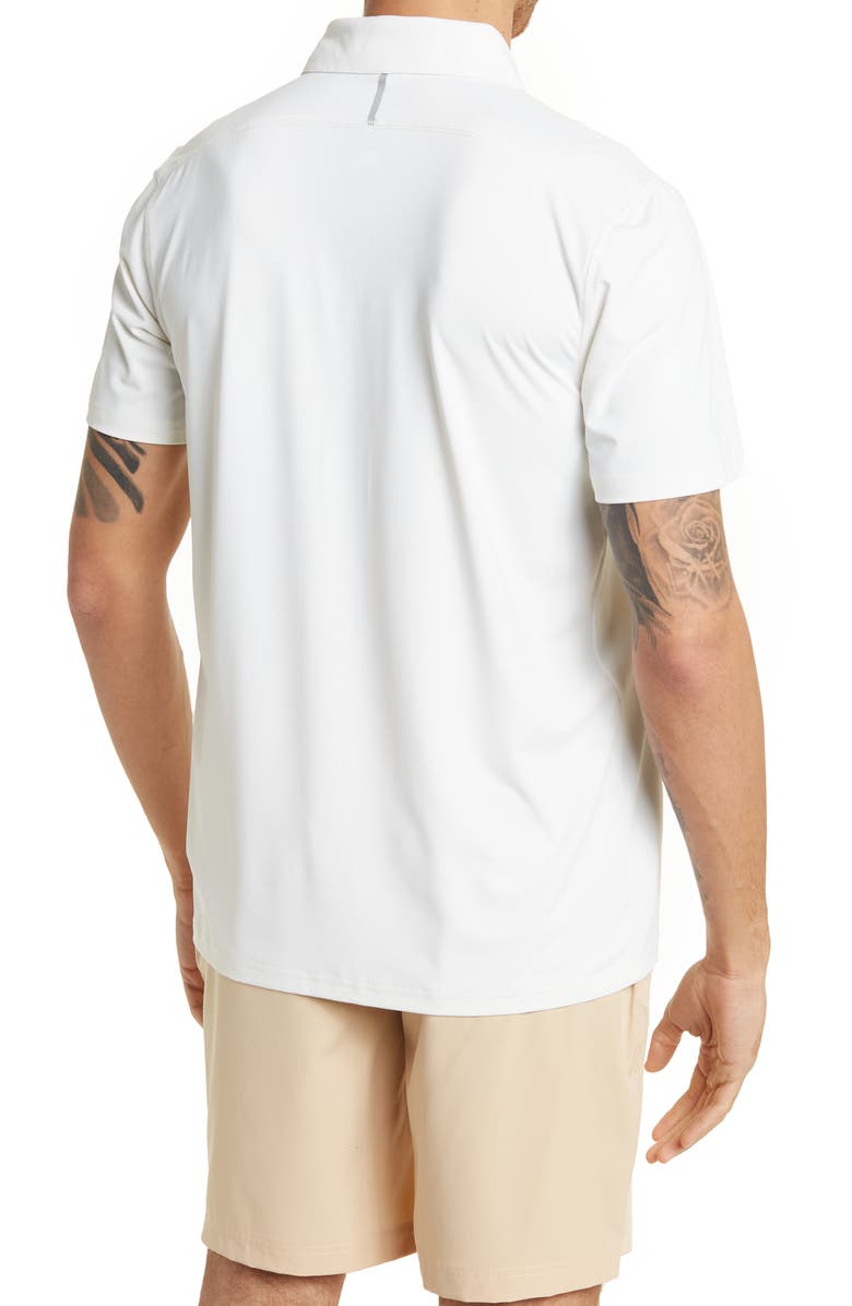 The Normal Brand Sunset Seamed Stripe Performance Polo | Nordstromrack