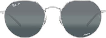 Ray-Ban 53mm Polarized Round Sunglasses | Nordstrom