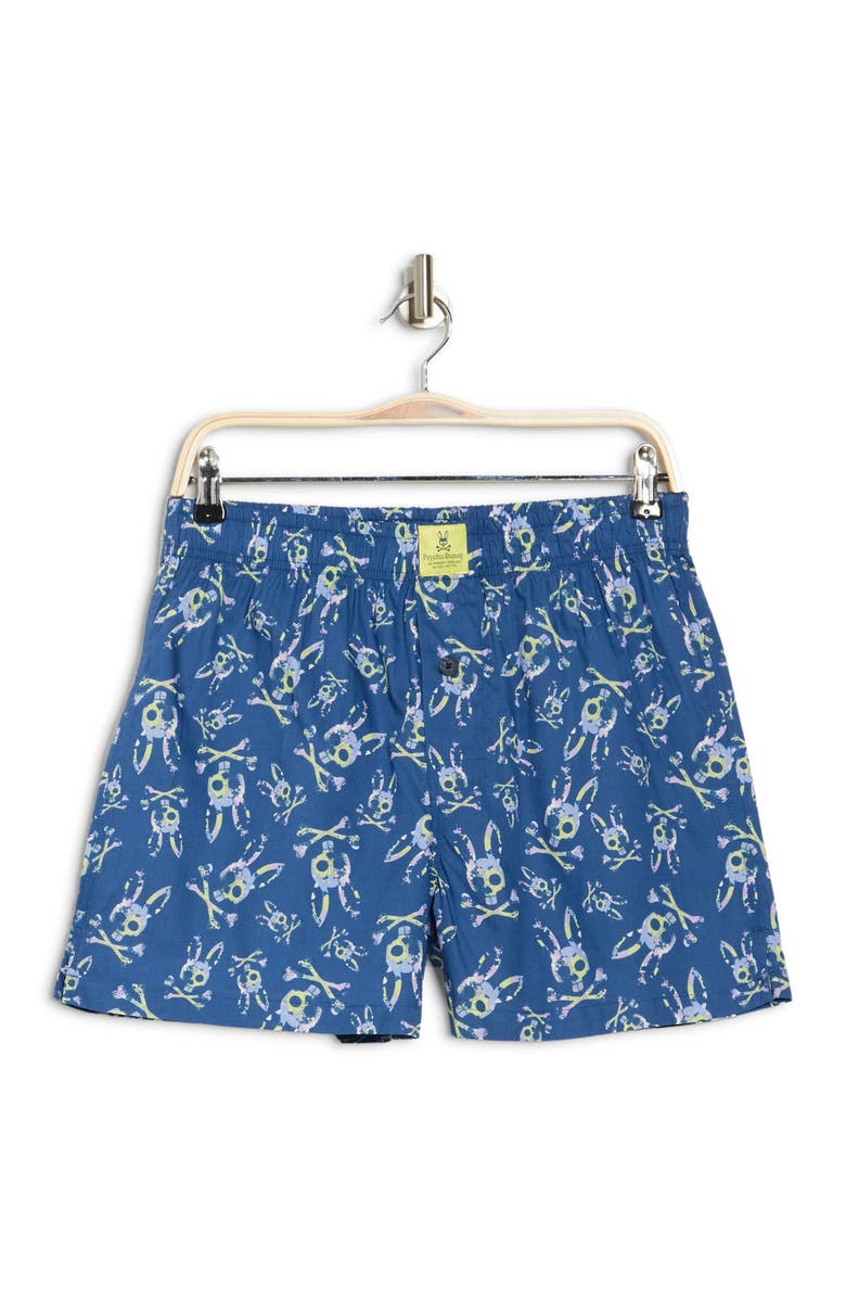 Psycho Bunny Print Woven Boxers | Nordstromrack