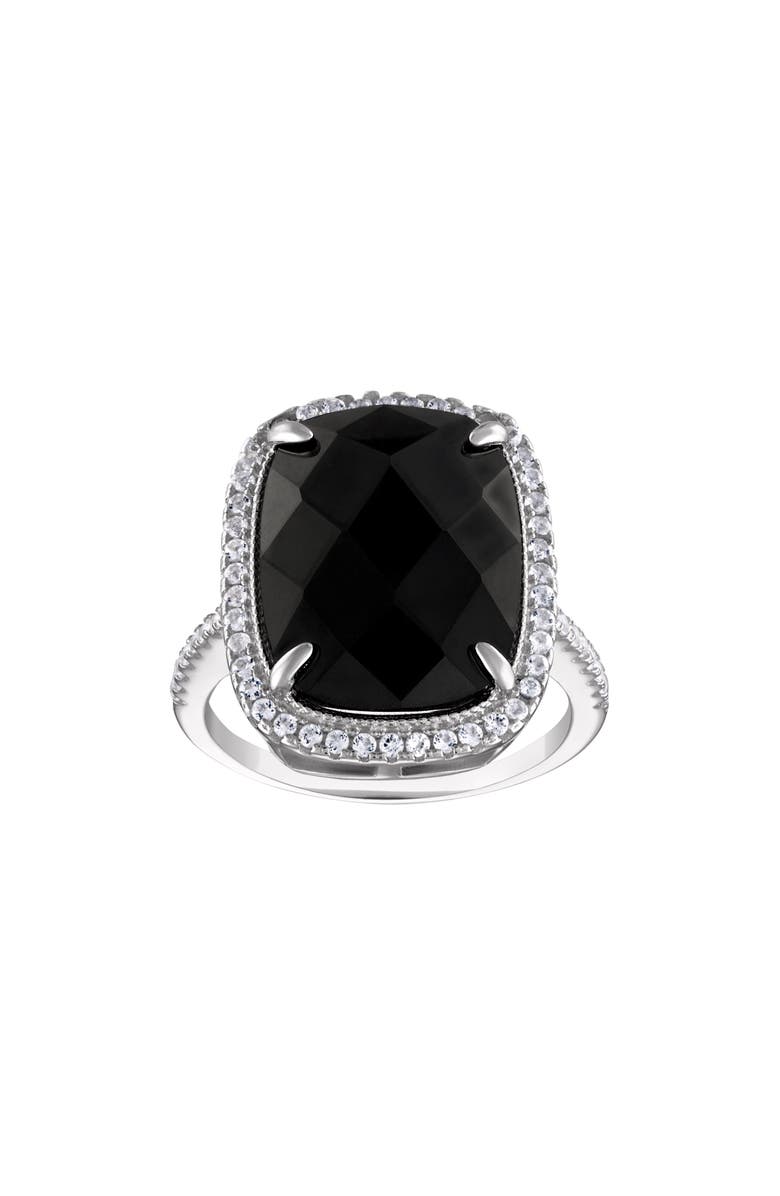 FZN Sterling Silver Black Spinel Ring | Nordstromrack