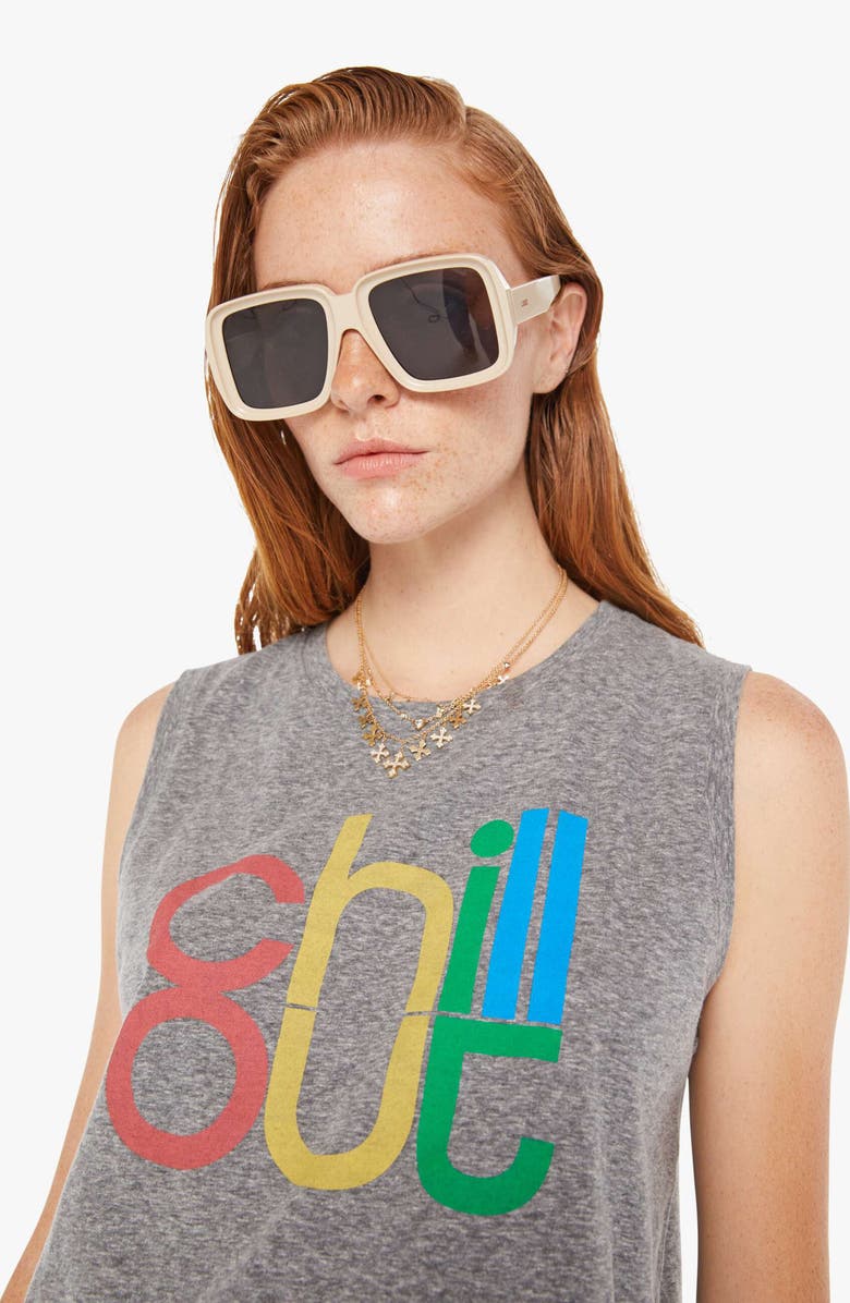 MOTHER The Strong & Silent Type Graphic Tank | Nordstromrack