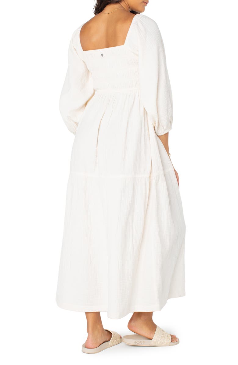 Roxy Sorrento Sands Smocked Cotton Dress | Nordstromrack