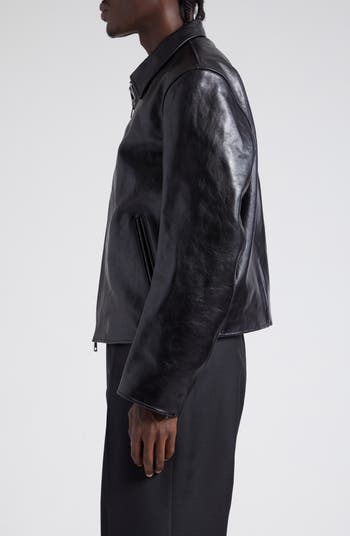 OUR LEGACY Boxy Mini Leather Jacket | Nordstrom OUR LEGACY Boxy Mini Leather Jacket | Nordstrom
