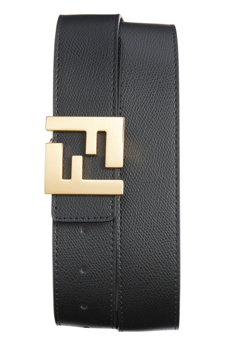 Fendi FF Reversible Leather Logo Belt | Nordstromrack