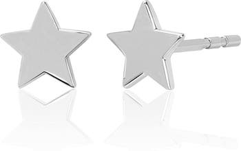 EF Collection 14k Gold Star Stud Earrings | Nordstromrack