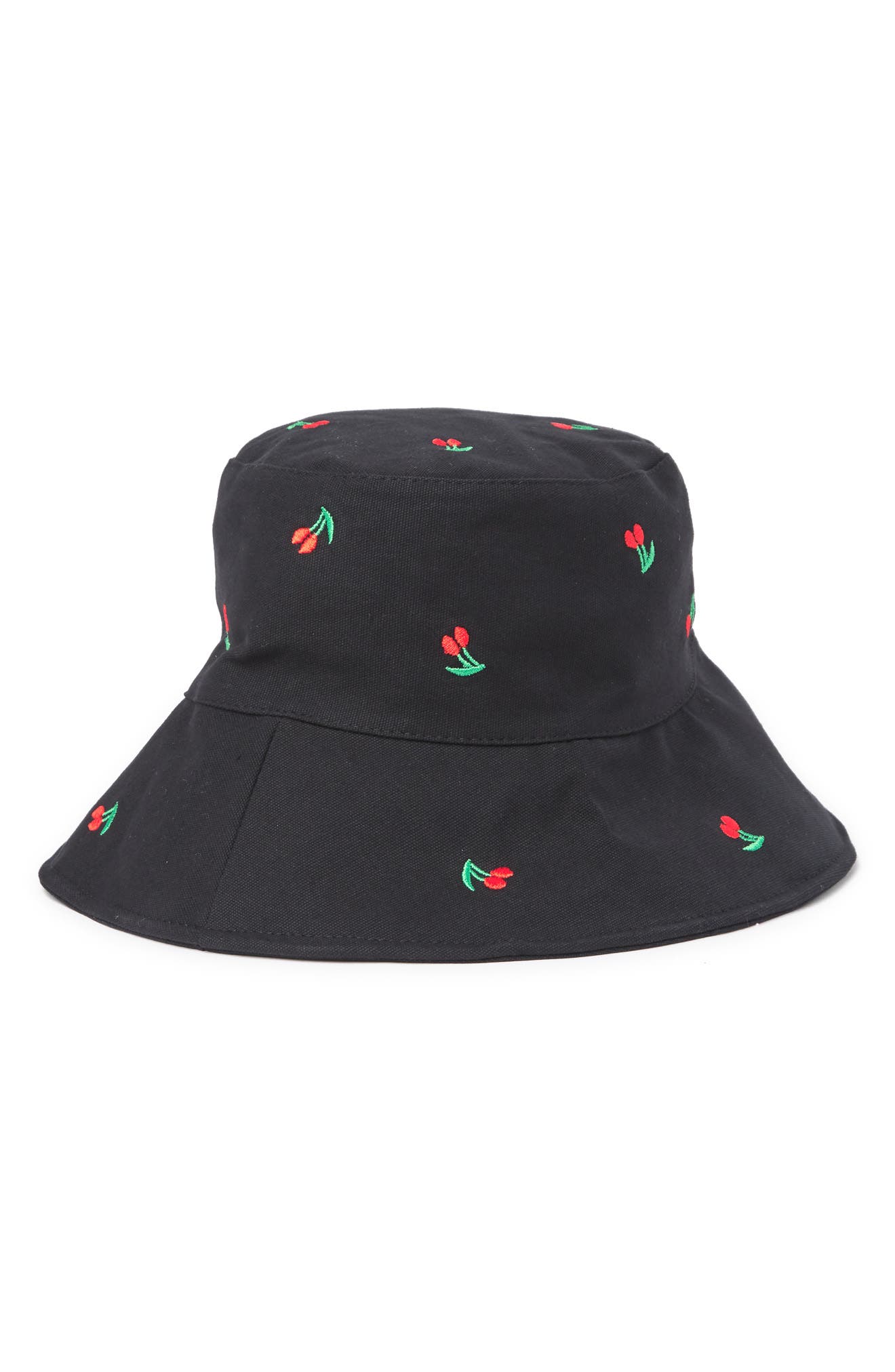 8 Other Reasons Cherry Embroidered Bucket Hat | Nordstromrack