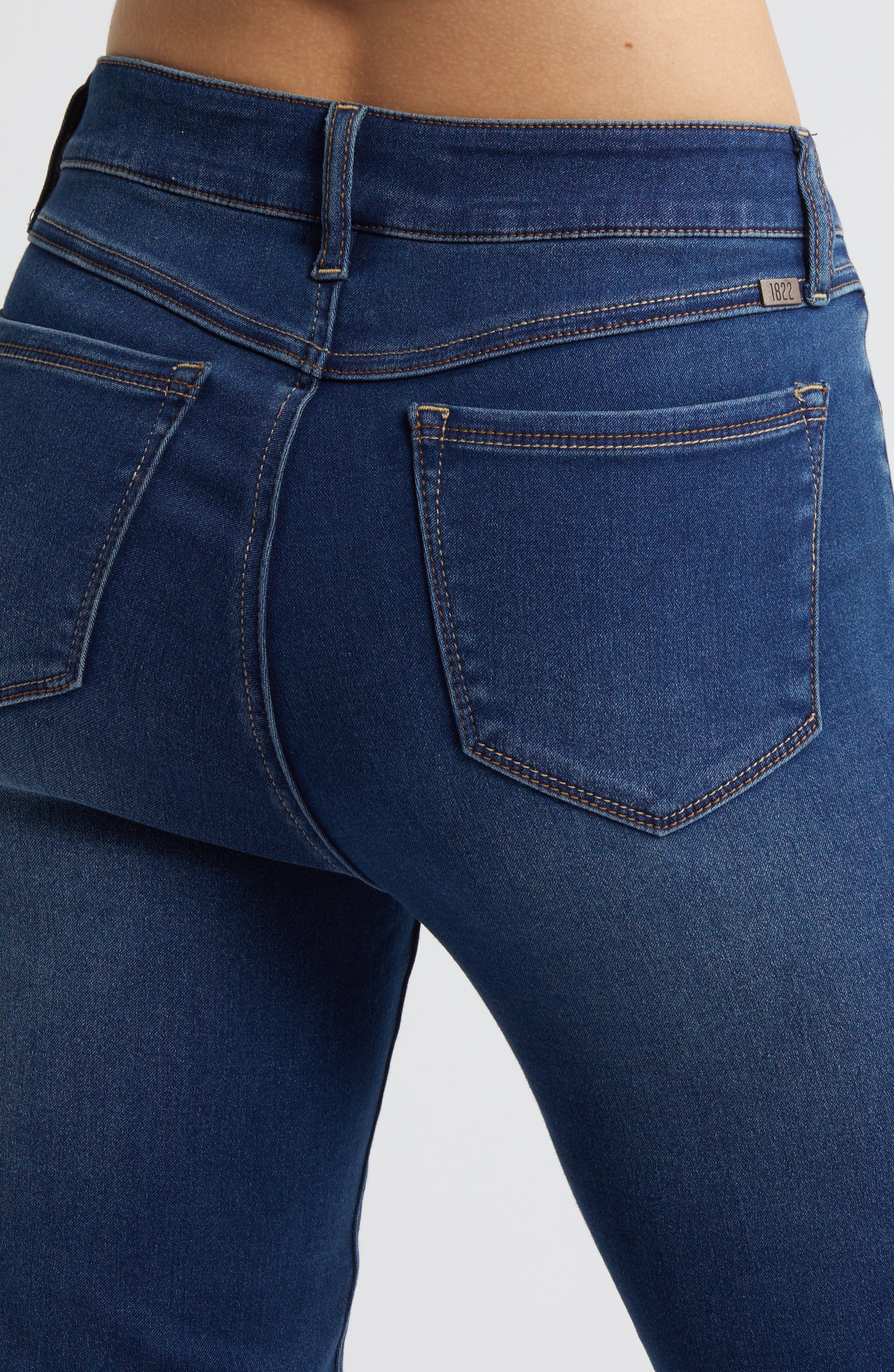 1822 Denim Butter Tall High Waist Slim Bootcut Jeans | Nordstrom