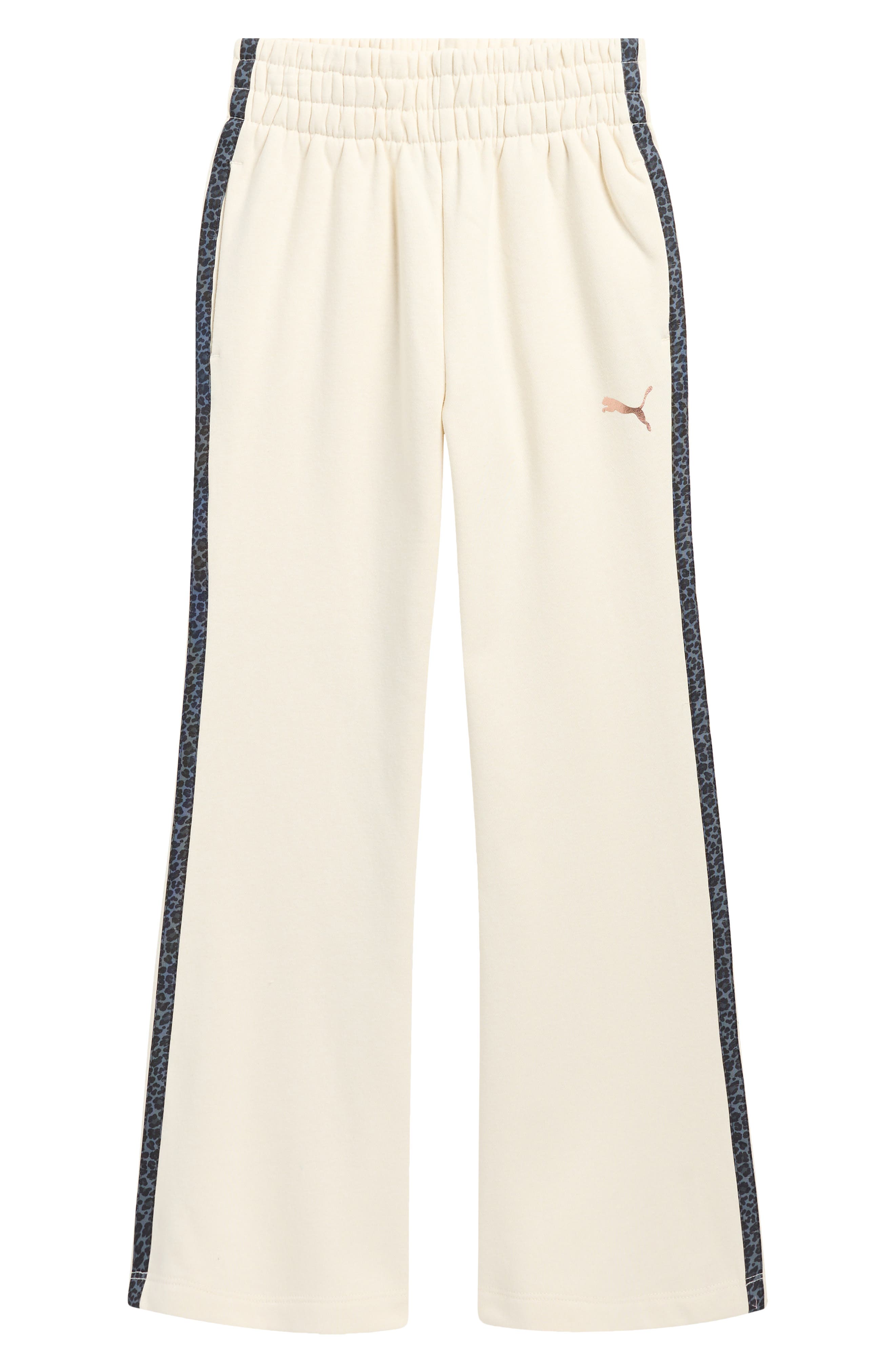 PUMA Kids' Animal Pack Fleece Wide Sweatpants | Nordstromrack