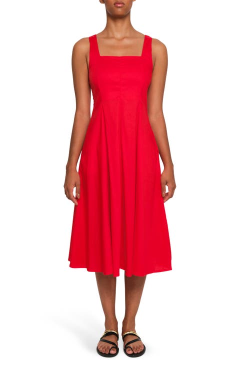 Women's Red Midi Dresses | Nordstrom