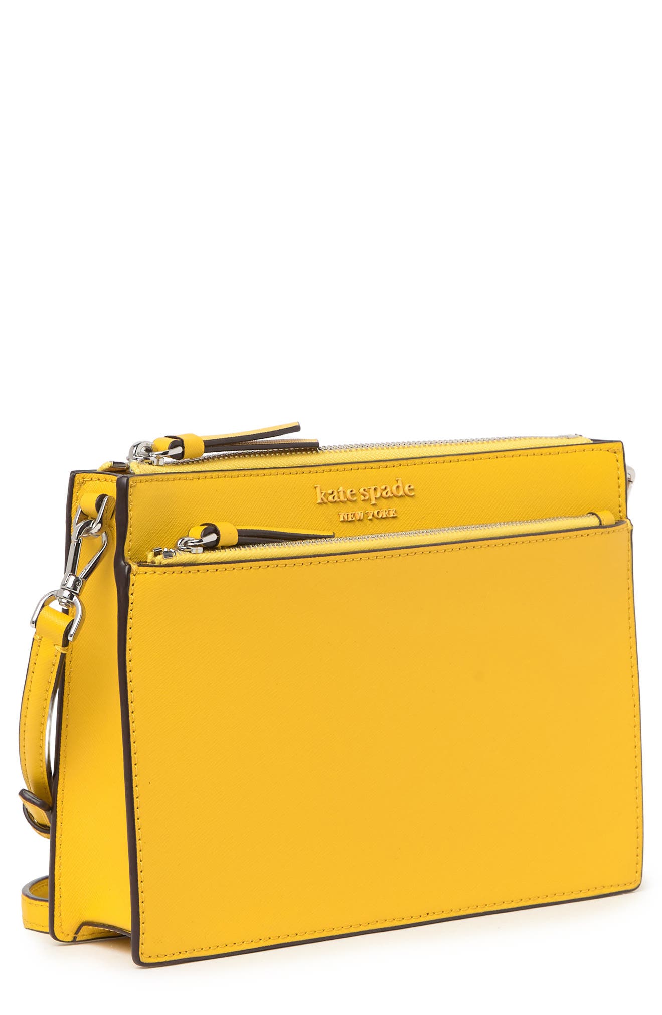 Kate Spade New York cameron zip leather crossbody bag | Nordstromrack