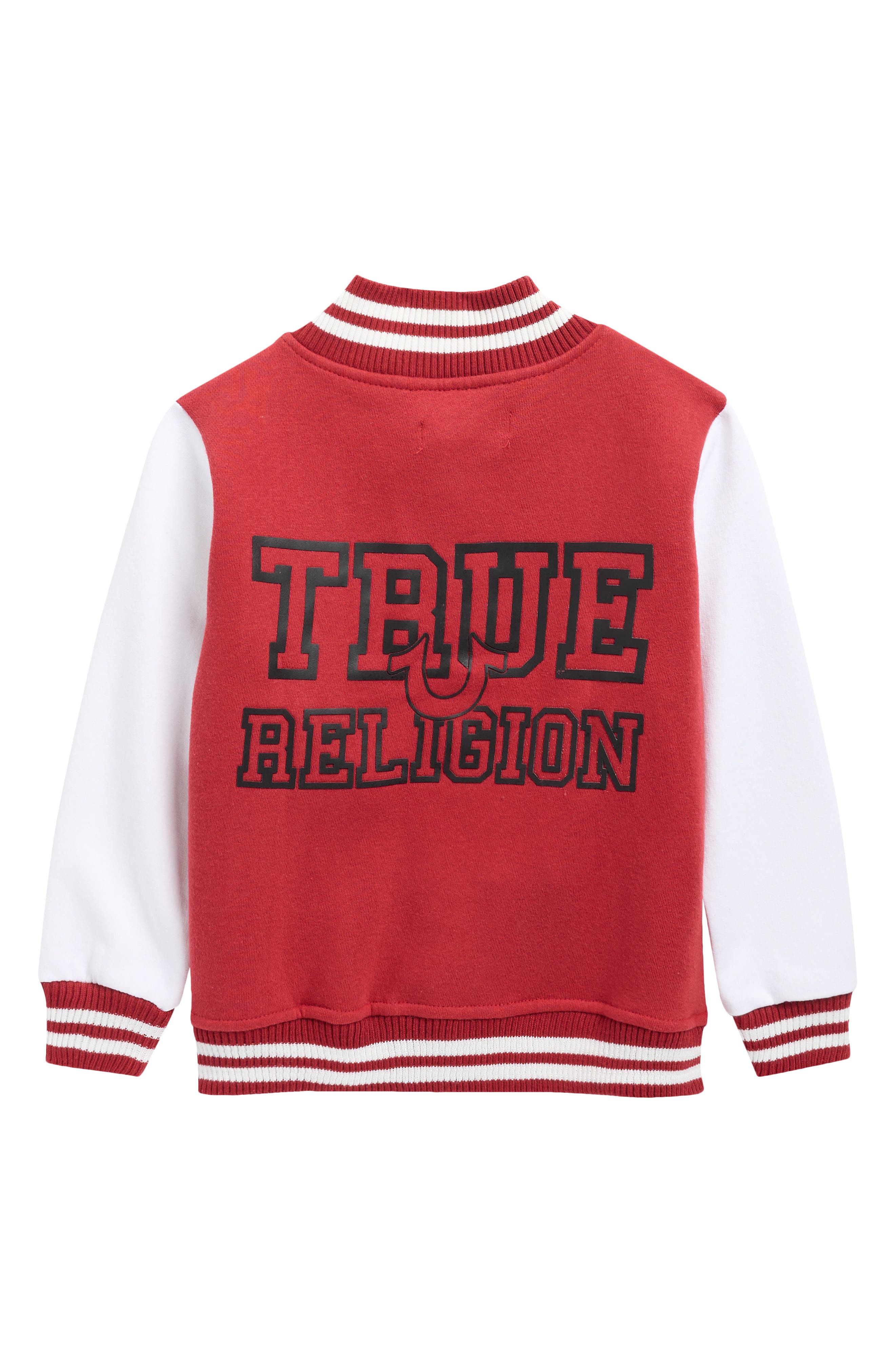 True Religion Kids' Varsity Snap Front Jacket | Nordstromrack