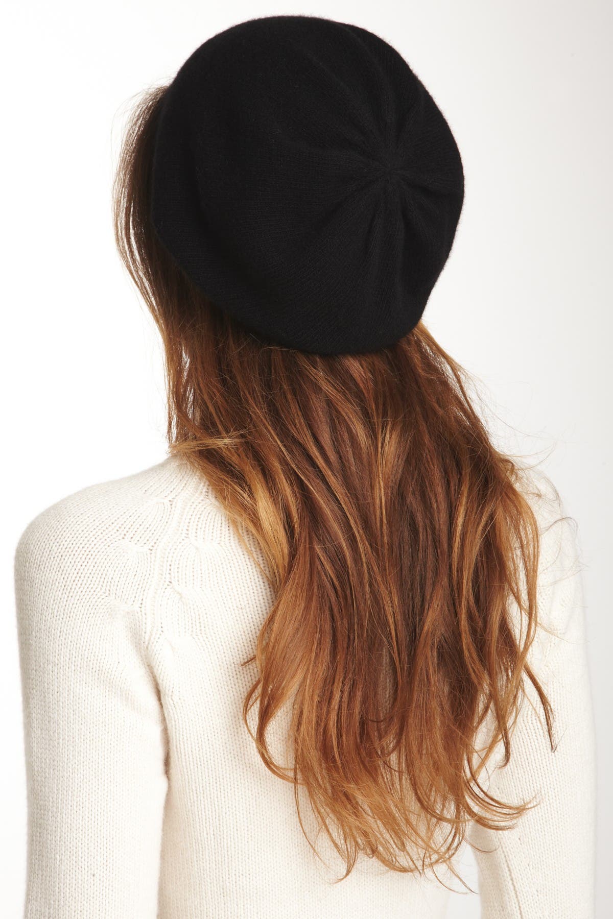 Portolano Solid Cashmere Beret | Nordstromrack