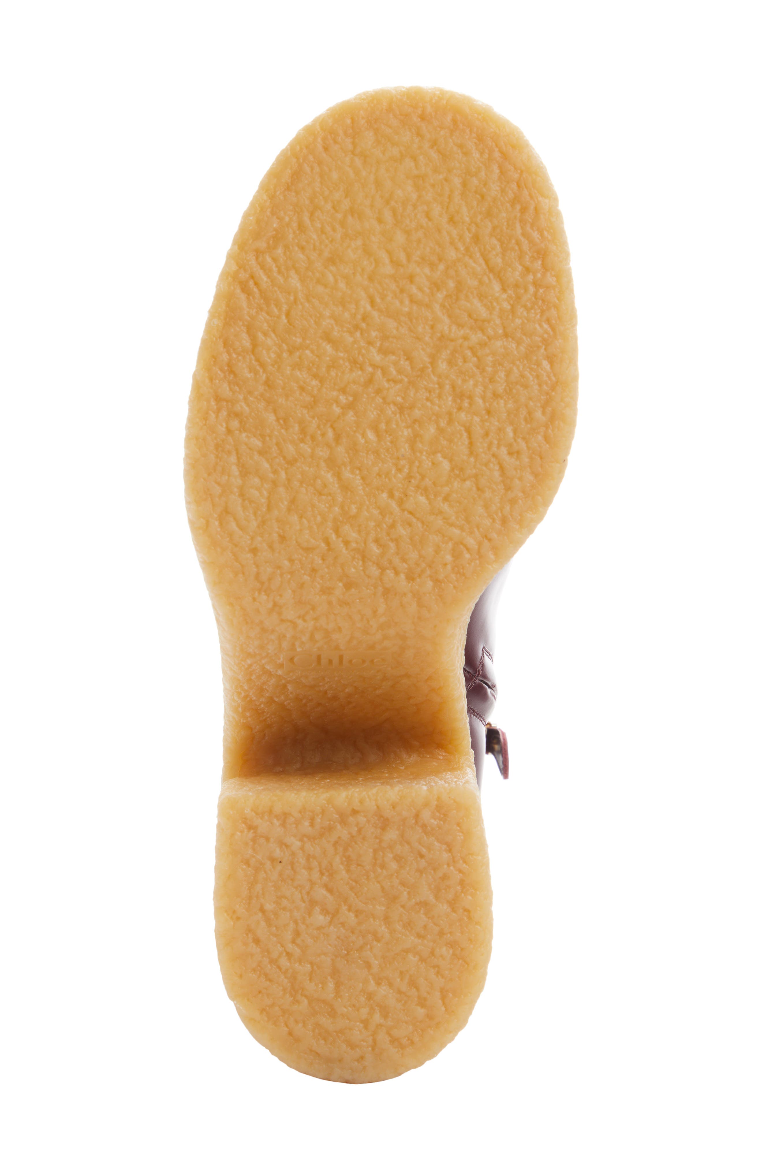 Chloé Kurtys Crepe Platform Leather Bootie (Women) | Nordstromrack