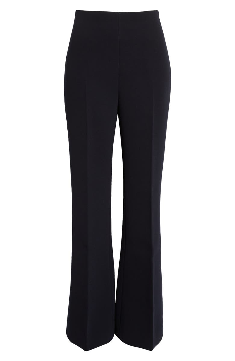 Club Monaco High Waist Flare Crepe Pants | Nordstromrack