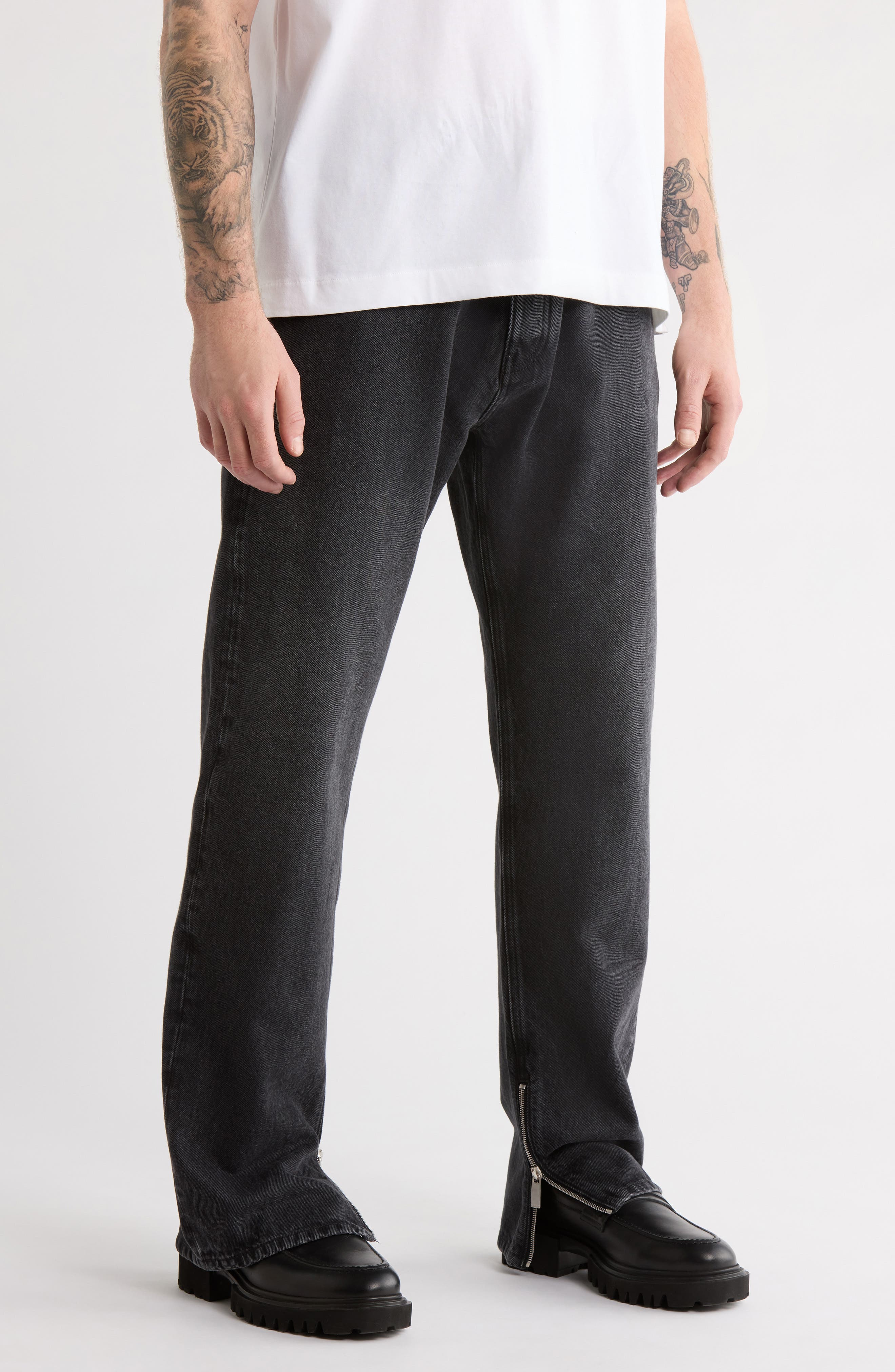 Off-White Arr Zip Detail Skate Jeans | Nordstromrack