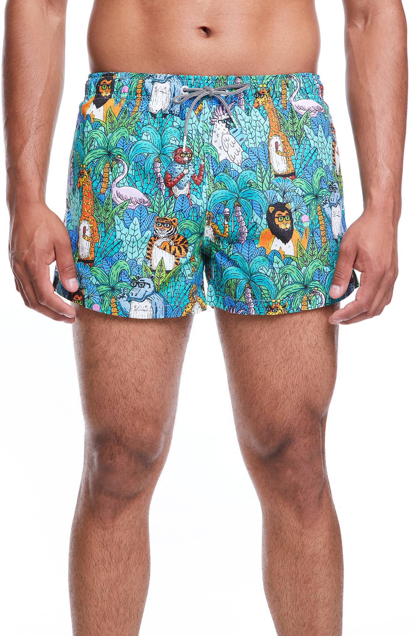 Boardies Mulga Jungle Swim Shorts | Nordstromrack