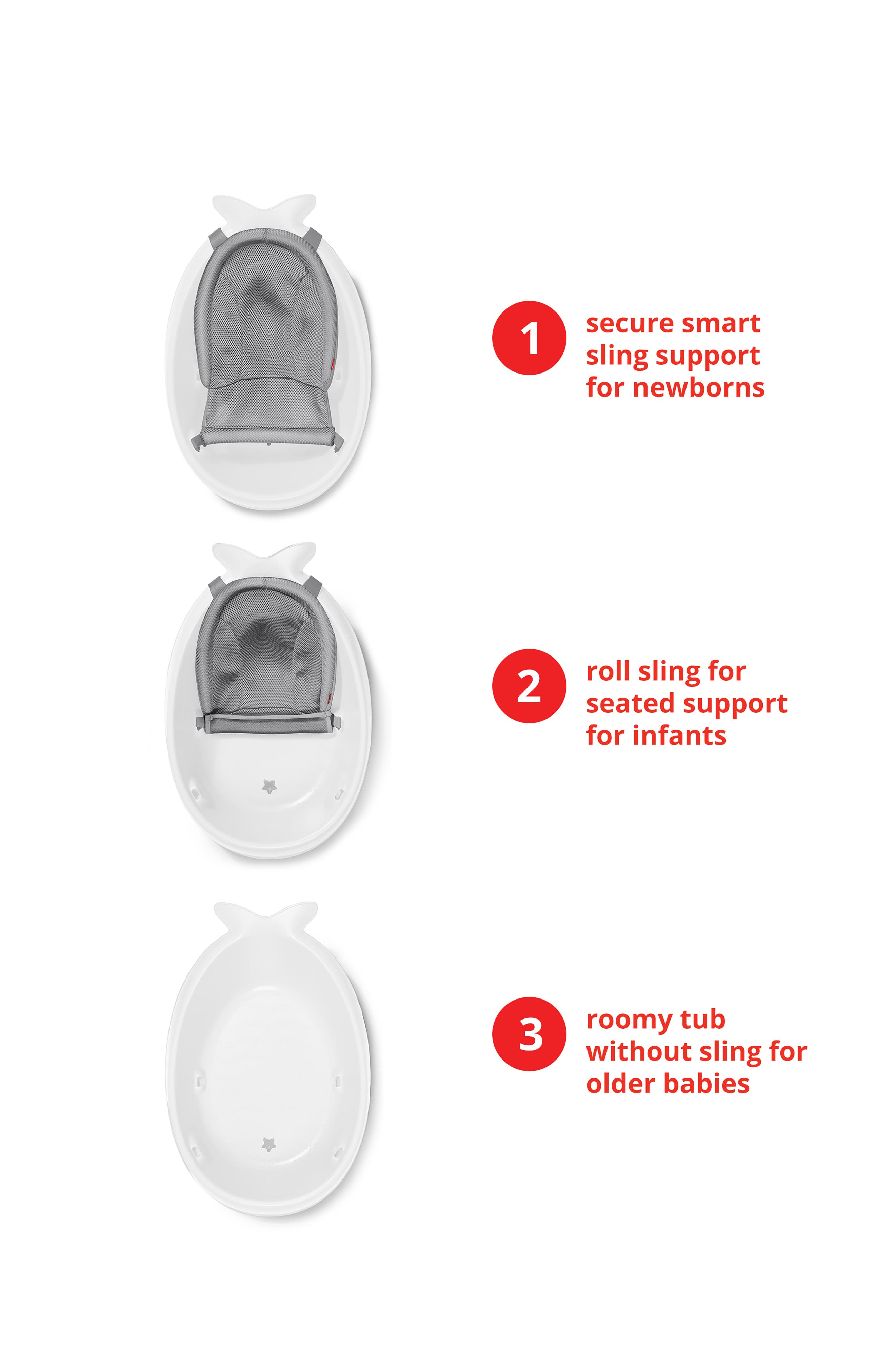 Skip Hop Moby Smart Sling Three-Stage Tub | Nordstrom