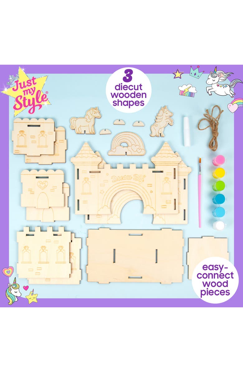 Just My Style Build & Paint Wooden Castle | Nordstromrack