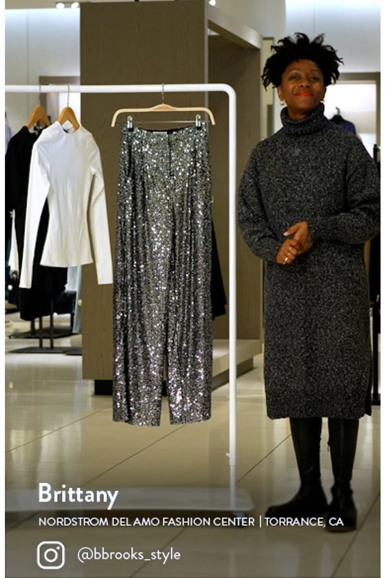 Sequin Wide Leg Trousers (Women) | Nordstromrack