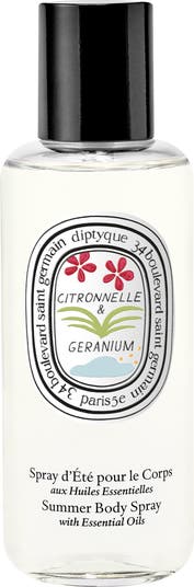 Diptyque Citronelle & Geranium Insect Repellent Body Spray | Nordstrom