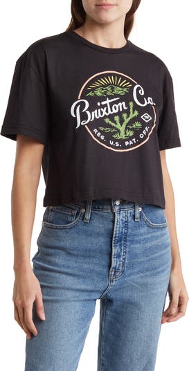 Brixton Joshua Crop Graphic Tee | Nordstromrack