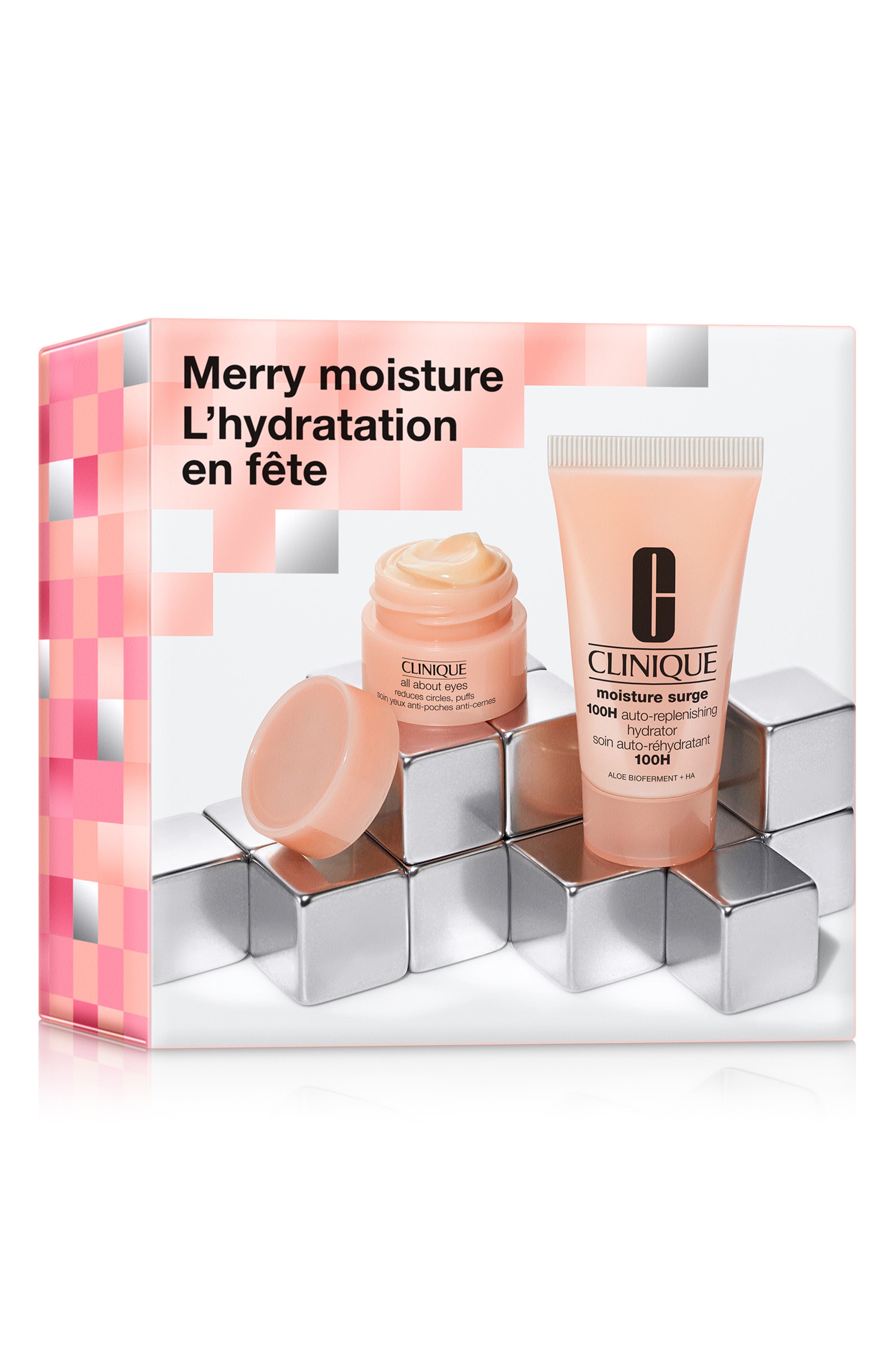 Clinique Merry Moisture Moisturizer + Eye Cream Skincare Holiday Gift ...