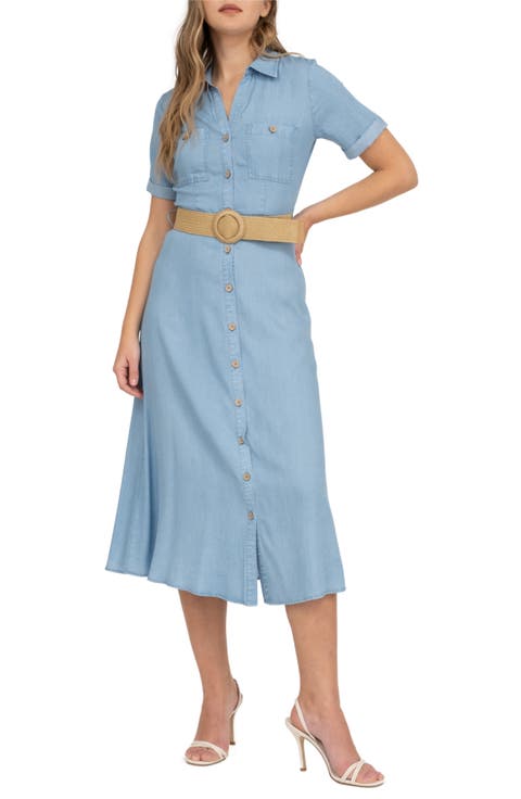 Chambray Dresses for Women | Nordstrom Rack Chambray Dresses for Women | Nordstrom Rack