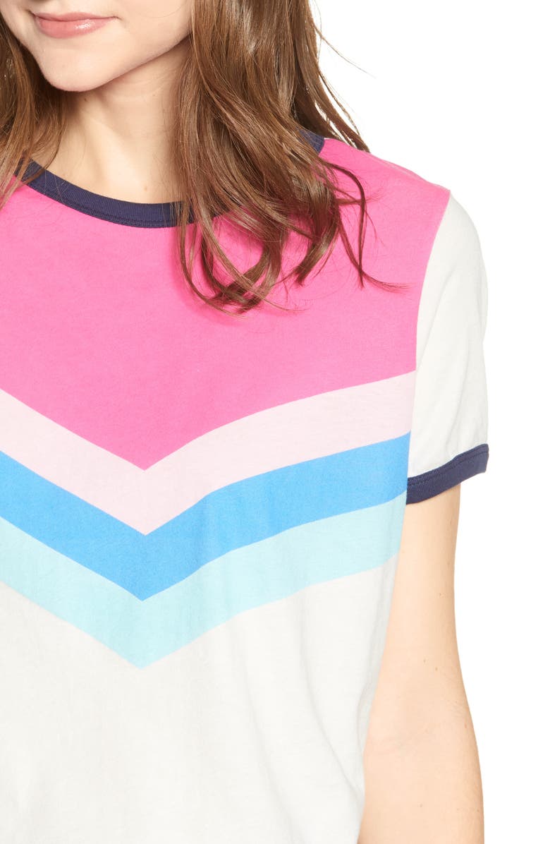 Wildfox Passion Chevron Johnny Ringer Tee | Nordstrom