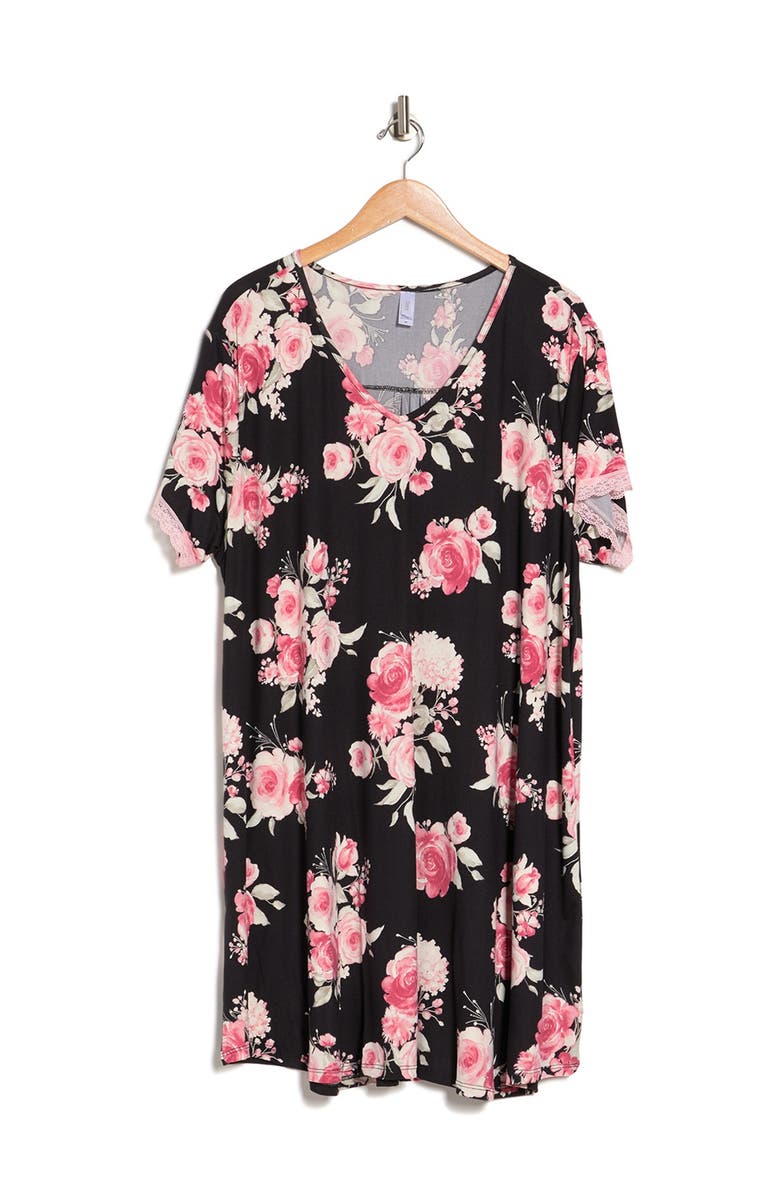 Flora By Flora Nikrooz Short Sleeve Night Gown | Nordstromrack