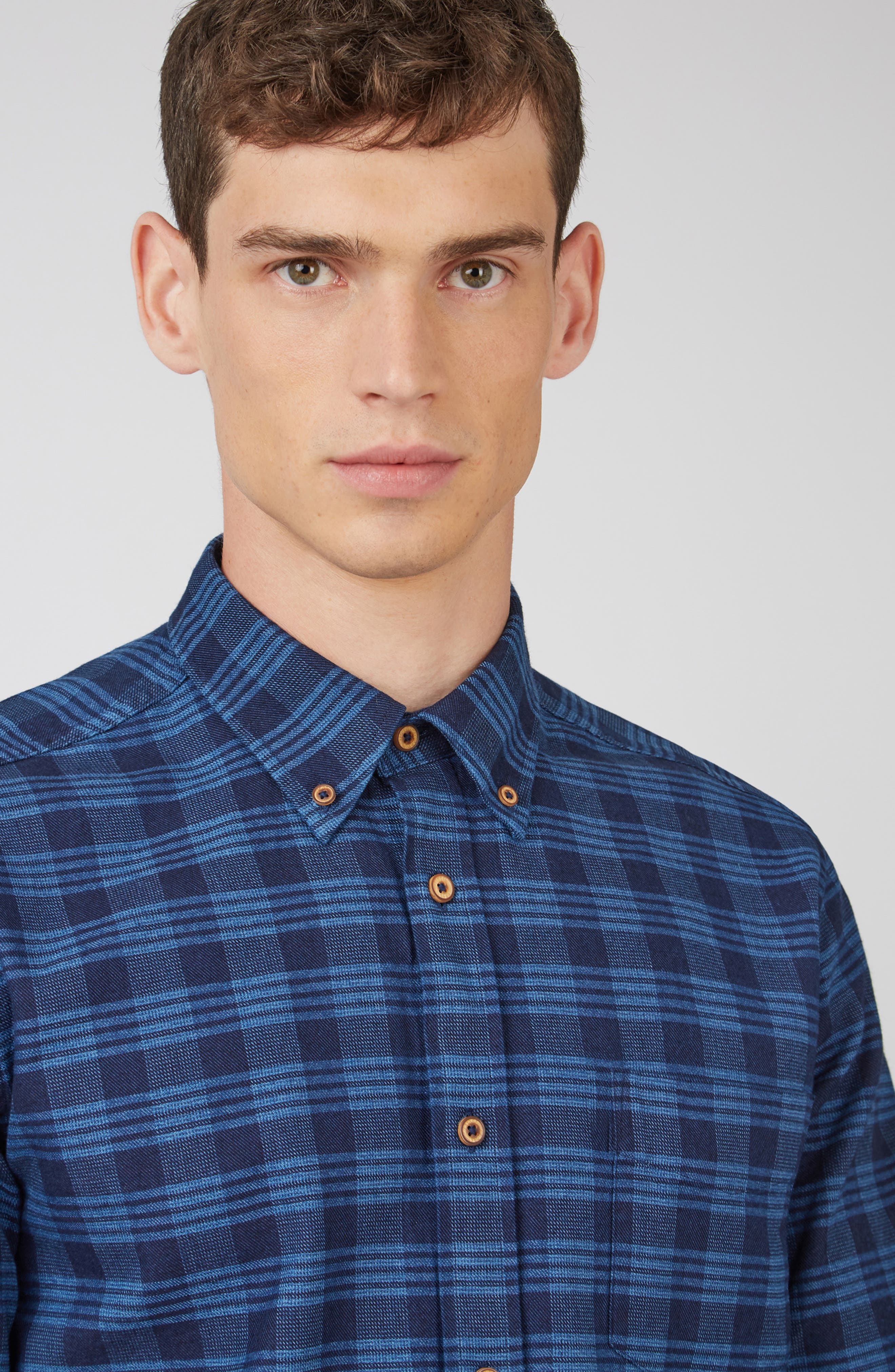 Ben Sherman Check Cotton Button-Down Shirt | Nordstromrack