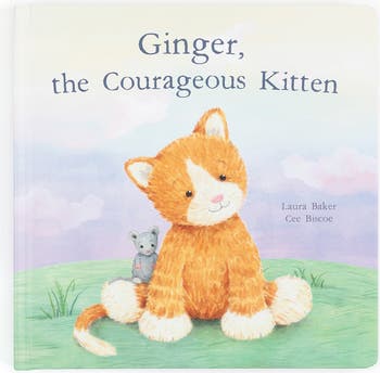 Jellycat 'Ginger the Courageous Kitten' Board Book | Nordstrom