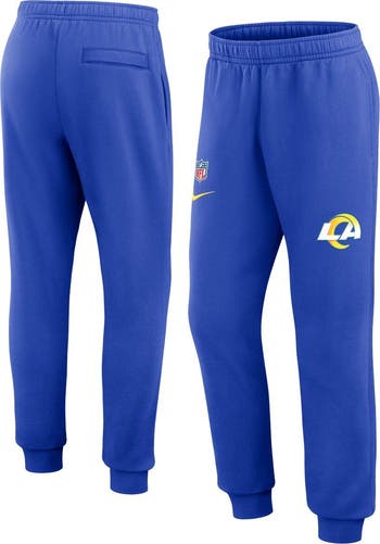 Nike Men's Nike Royal Los Angeles Rams 2023 Sideline Club Jogger Pants ...