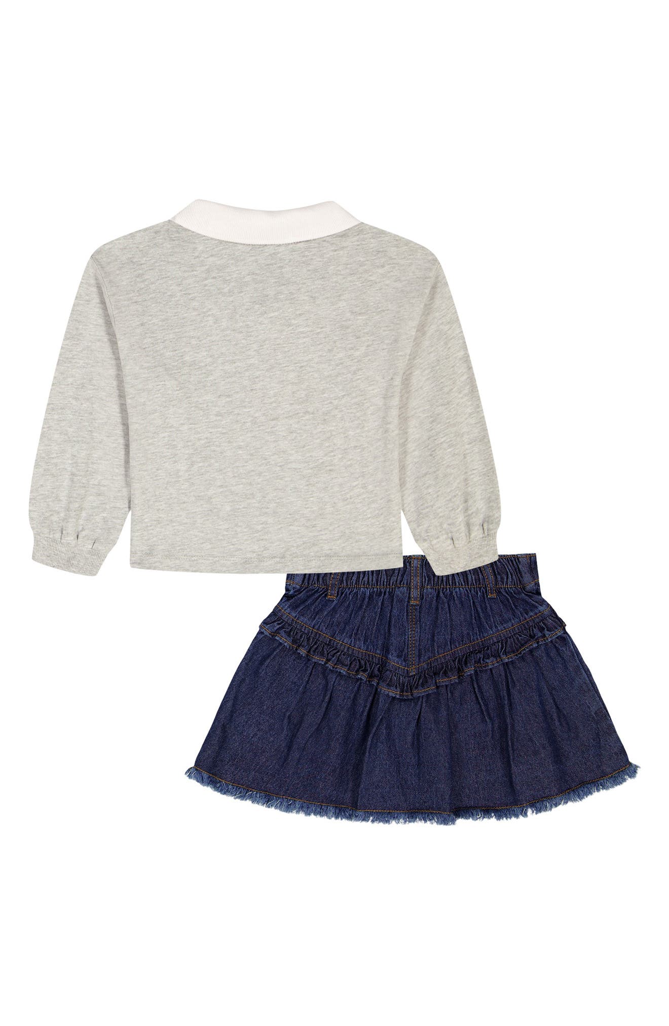 Tommy Hilfiger Logo Long Sleeve Top & Skirt Set | Nordstromrack