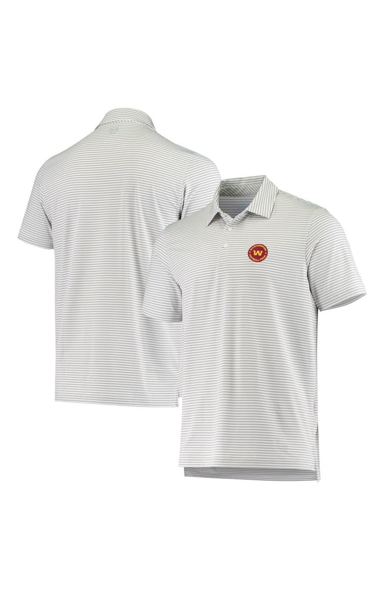 vineyard vines Men's Vineyard Vines Gray Washington Football Team Winstead Stripe Polo | Nordstrom