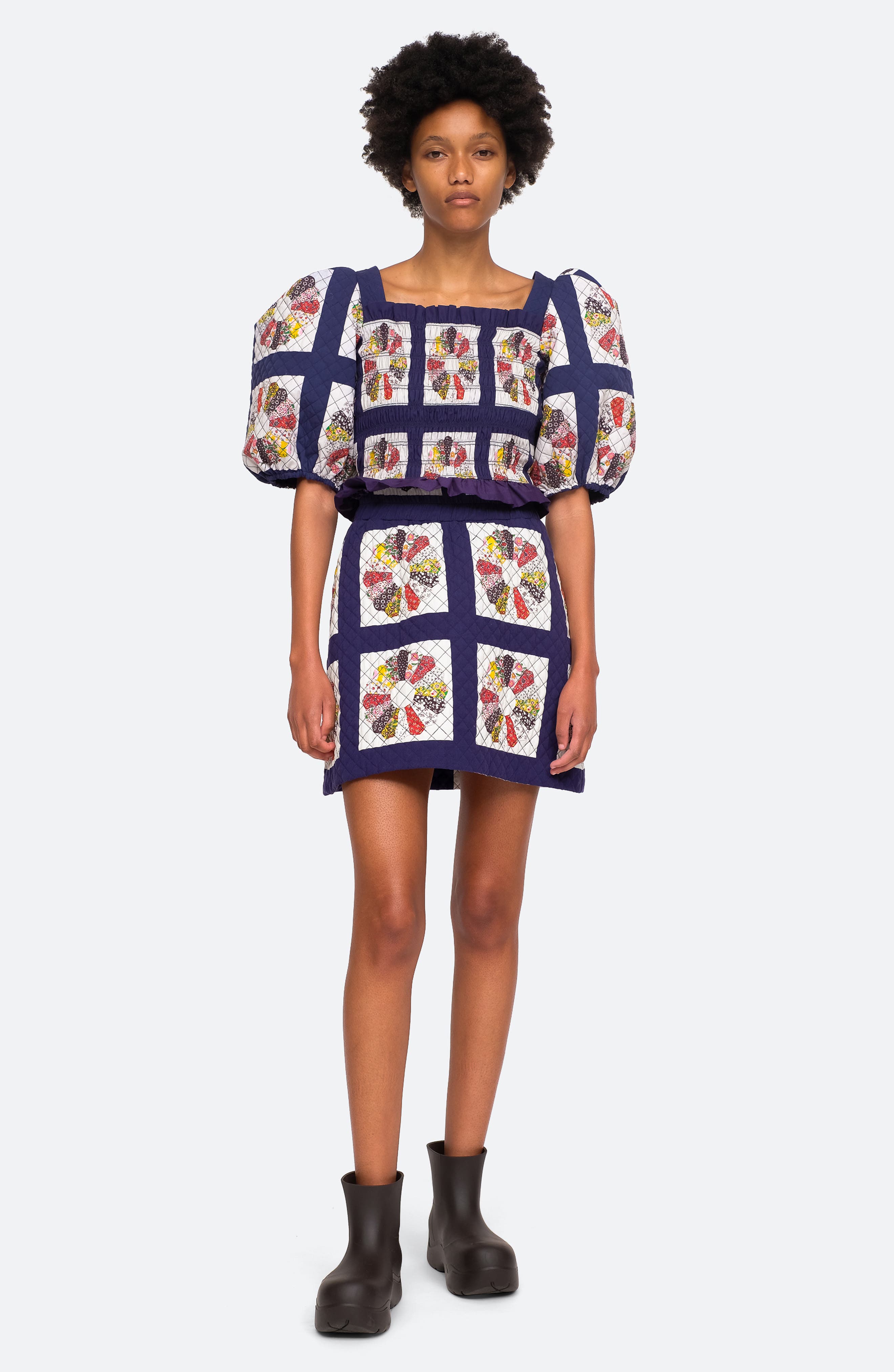 Sea Pippin Quilt Miniskirt | Nordstromrack