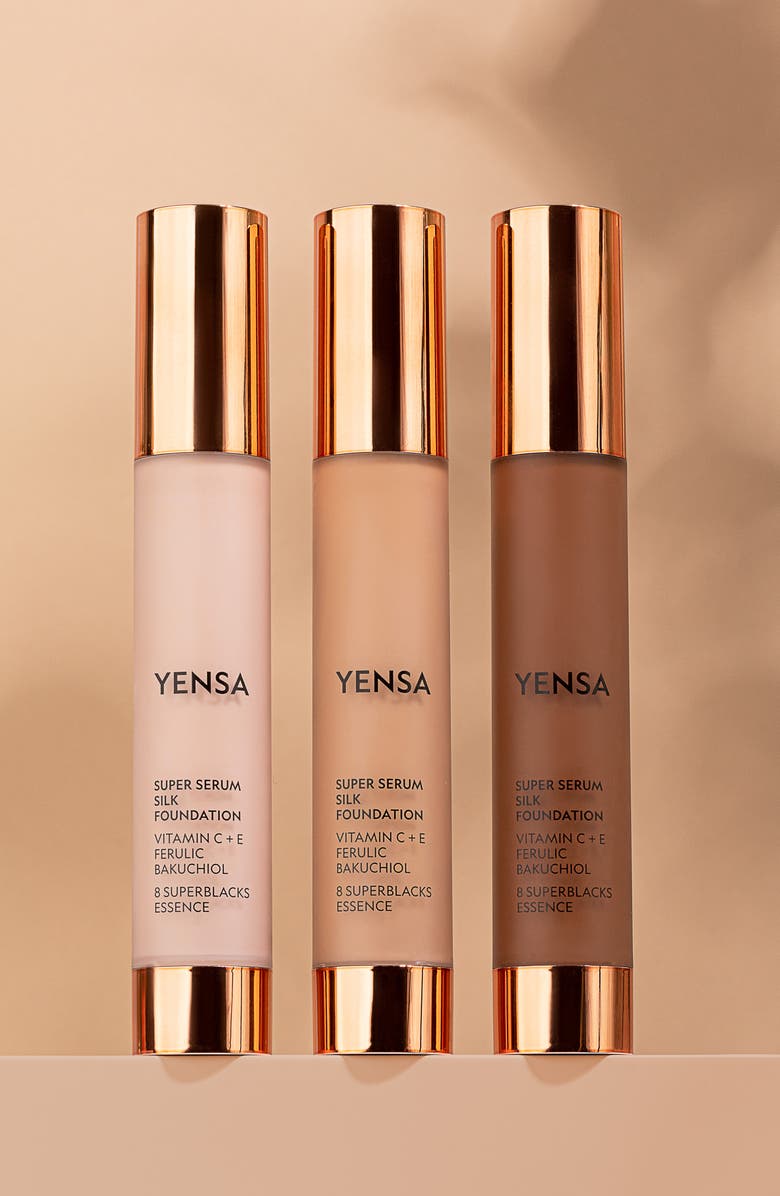 YENSA Super Serum Silk Natural Glow Hydrating Peptide Foundation for ...