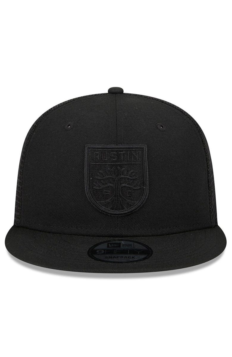 New Era Men's New Era Black Austin FC Logo Classic 9FIFTY Trucker ...