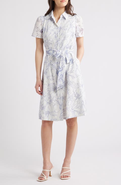 Collared Floral Dresses for Women