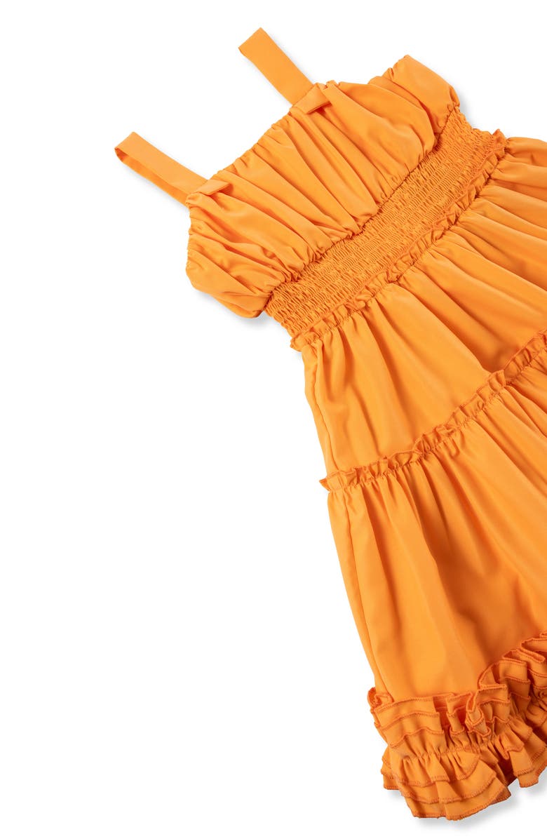 Habitual Kids Kids' Ruffle Smocked Waist Fit & Flare Dress | Nordstrom