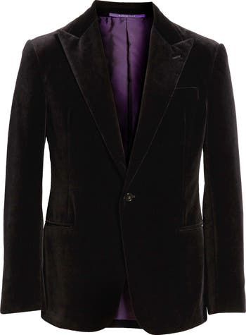 Ralph Lauren Purple Label Kent Velvet Evening Jacket | Nordstromrack