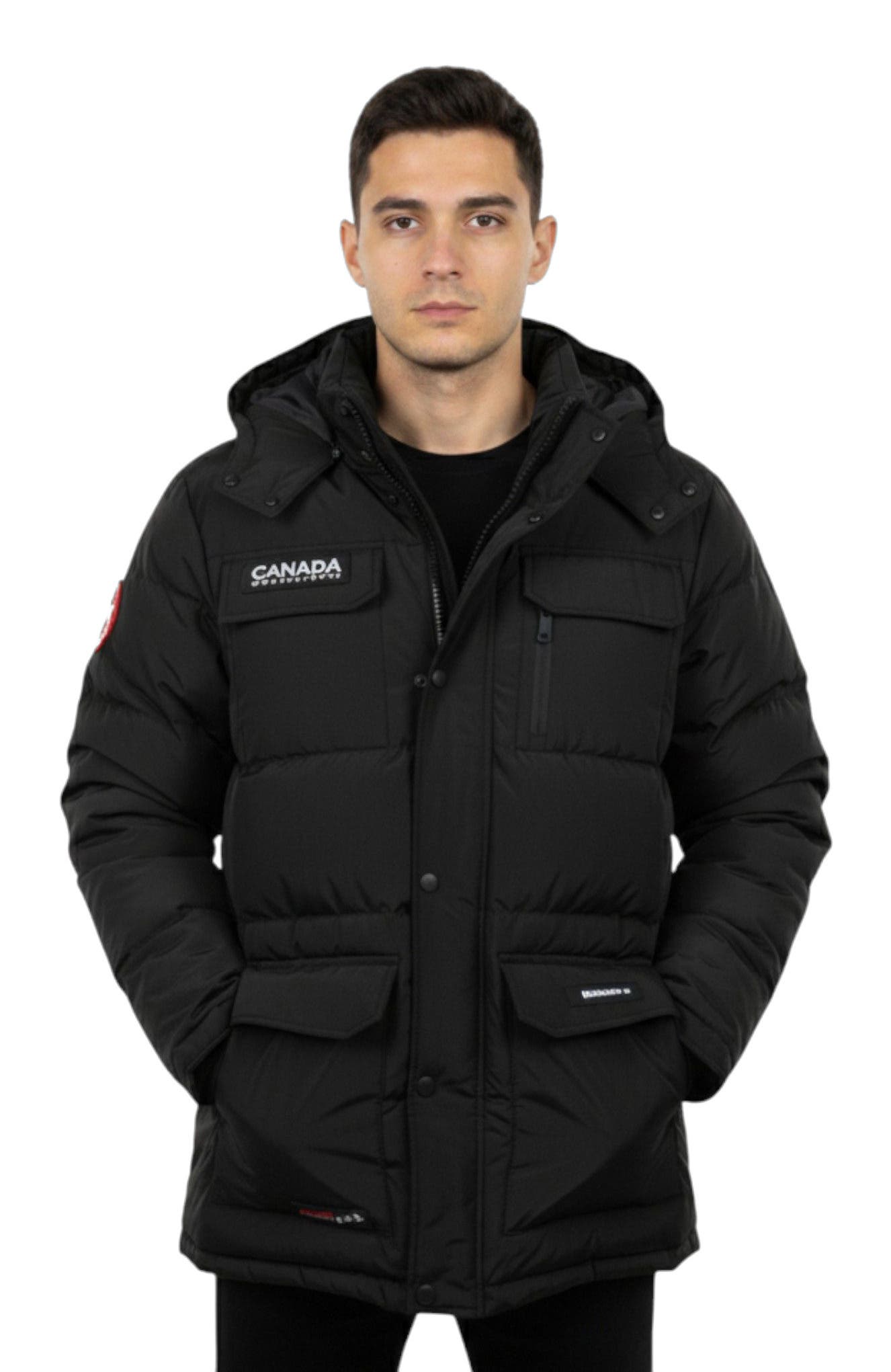 CANADA WEATHER GEAR Men's Heavyweight Hooded Puffer Jacket | Nordstrom