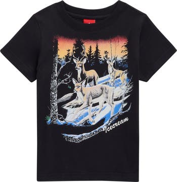 ICECREAM Kids' Deer Knit Graphic T-Shirt | Nordstromrack
