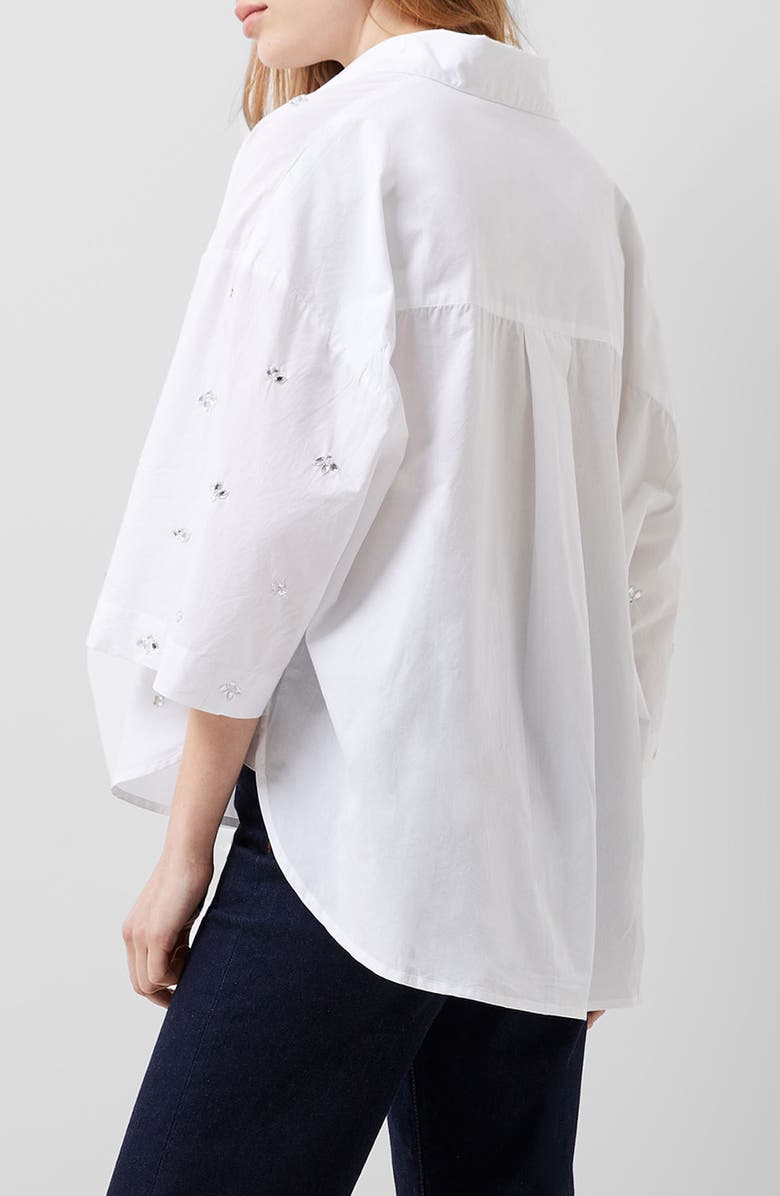 French Connection Rhodes Rhinestone Shirt | Nordstromrack