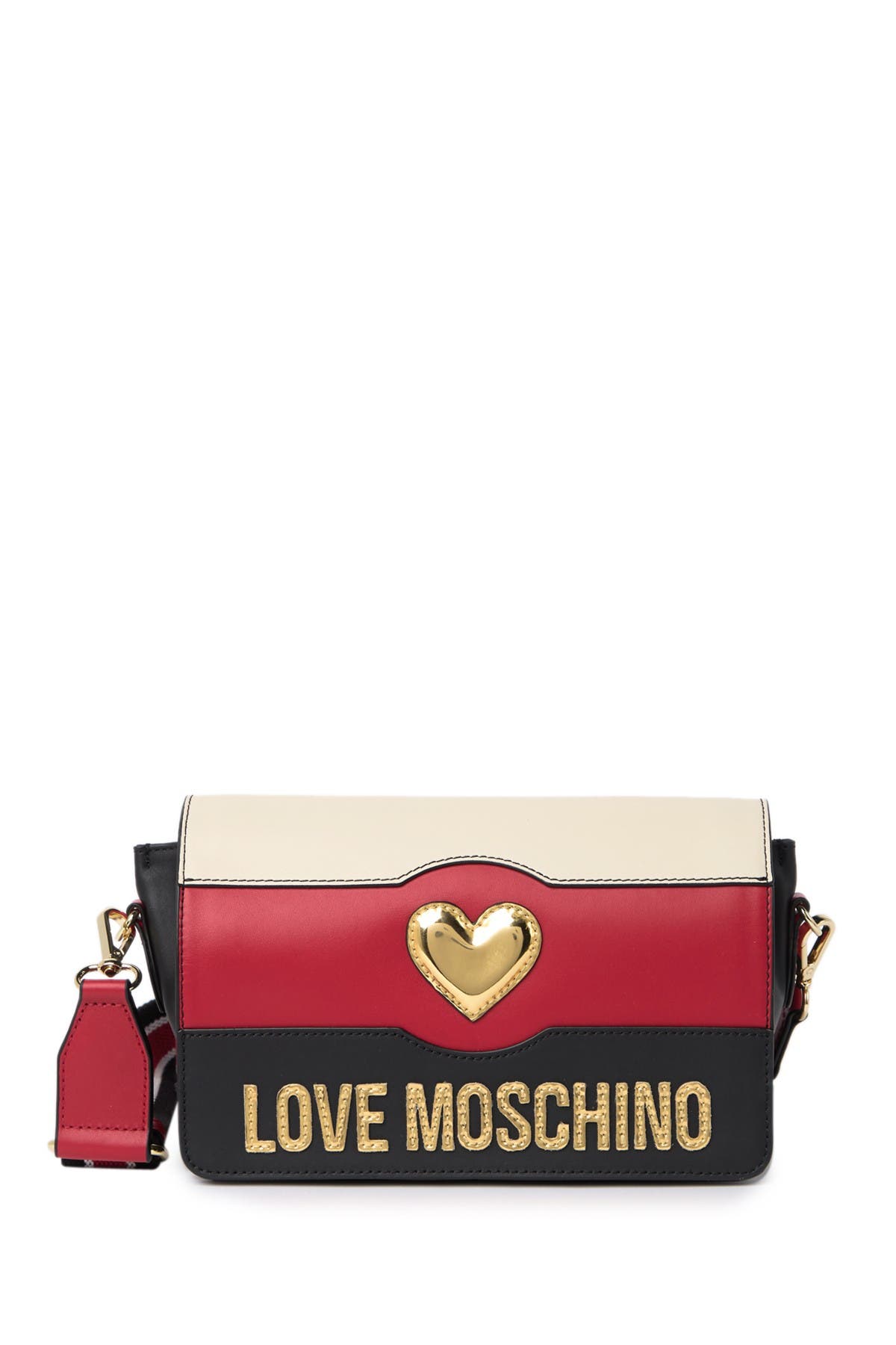 Love Moschino LOVE Petite Leather Satchel | Nordstromrack