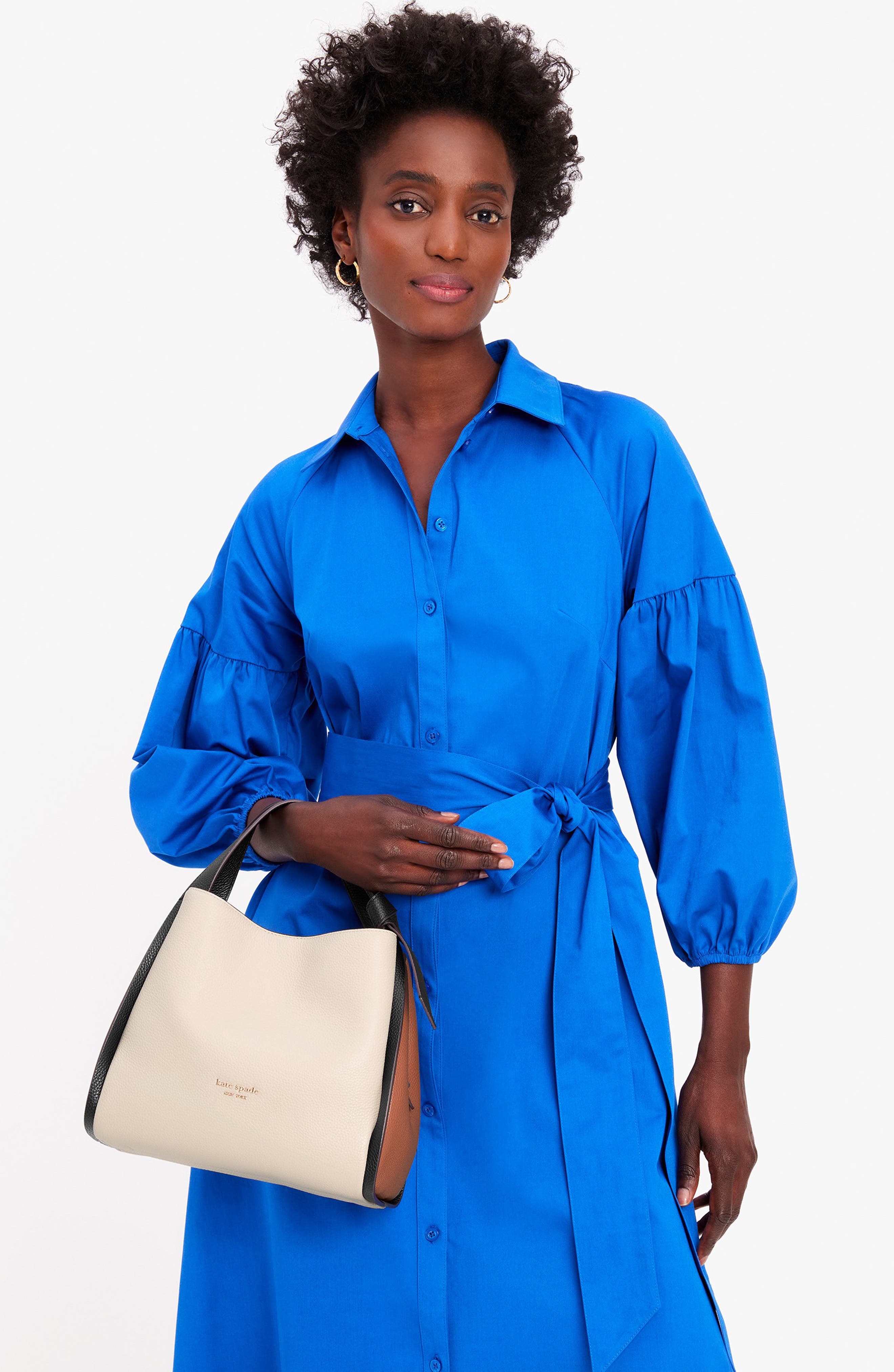 Kate Spade New York knott large colorblock leather handbag | Nordstrom