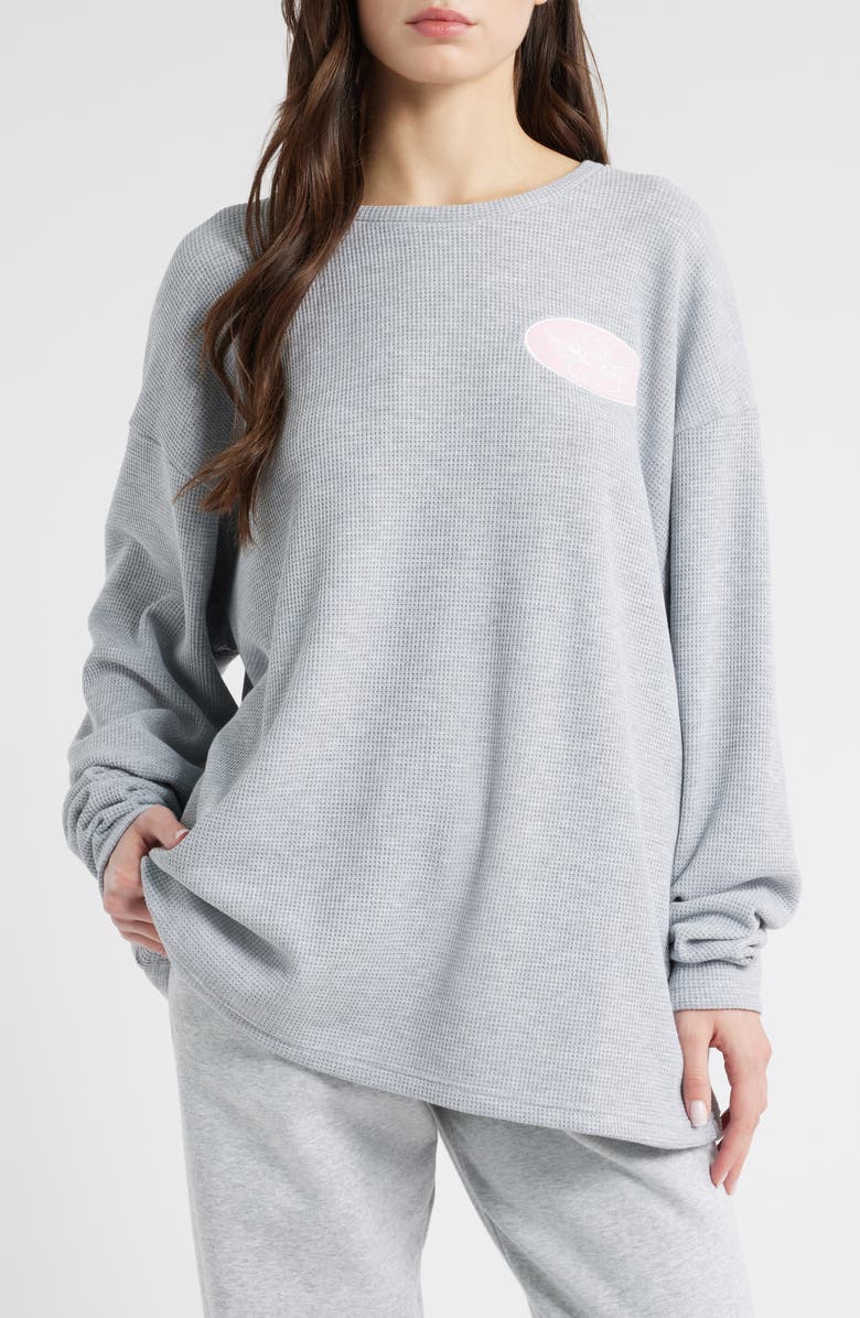 BOYS LIE Step Up Your Game Oversize Graphic Thermal T-Shirt | Nordstromrack