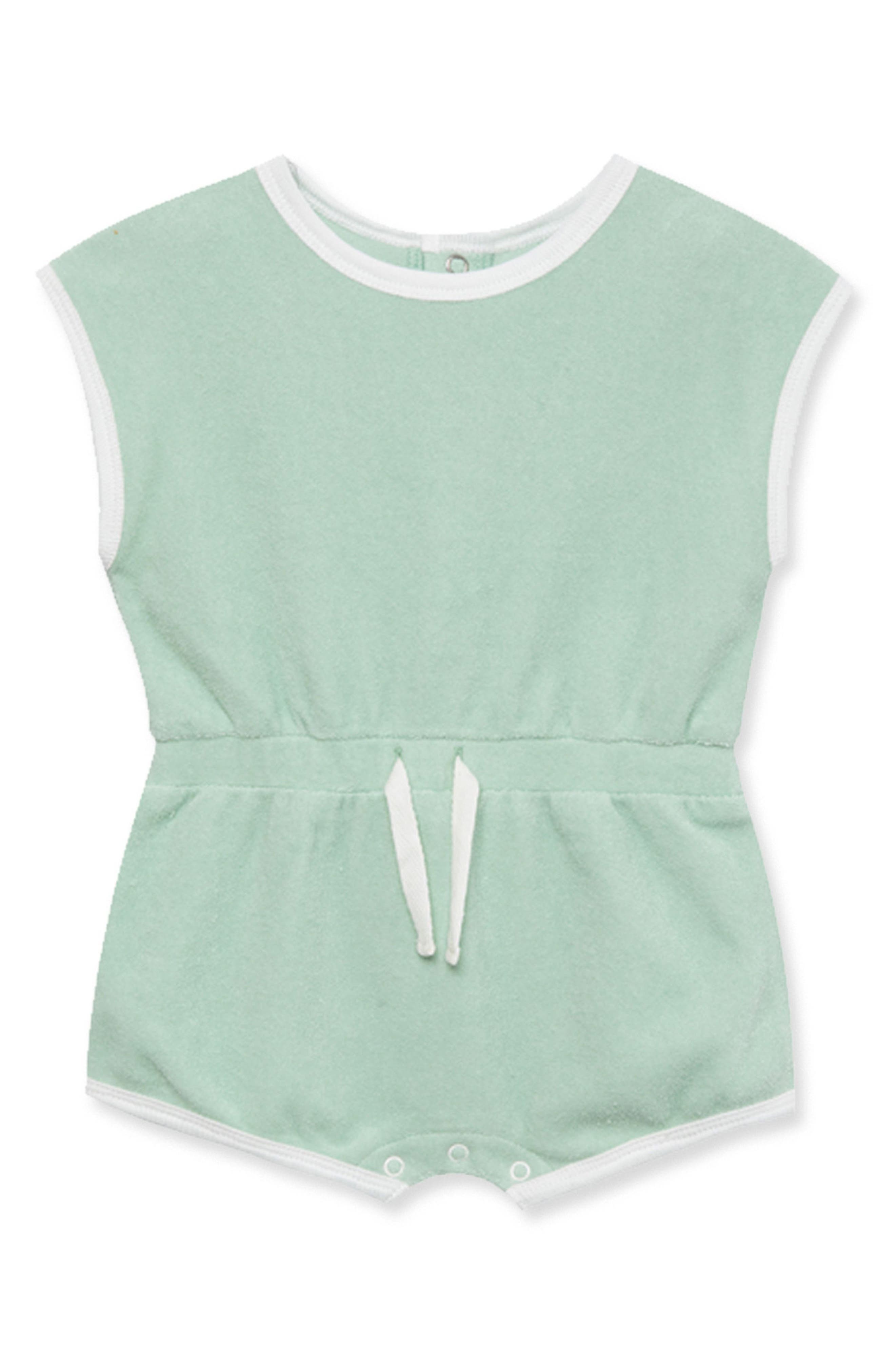 FOCUS Organic Cotton Blend French Terry Romper | Nordstromrack