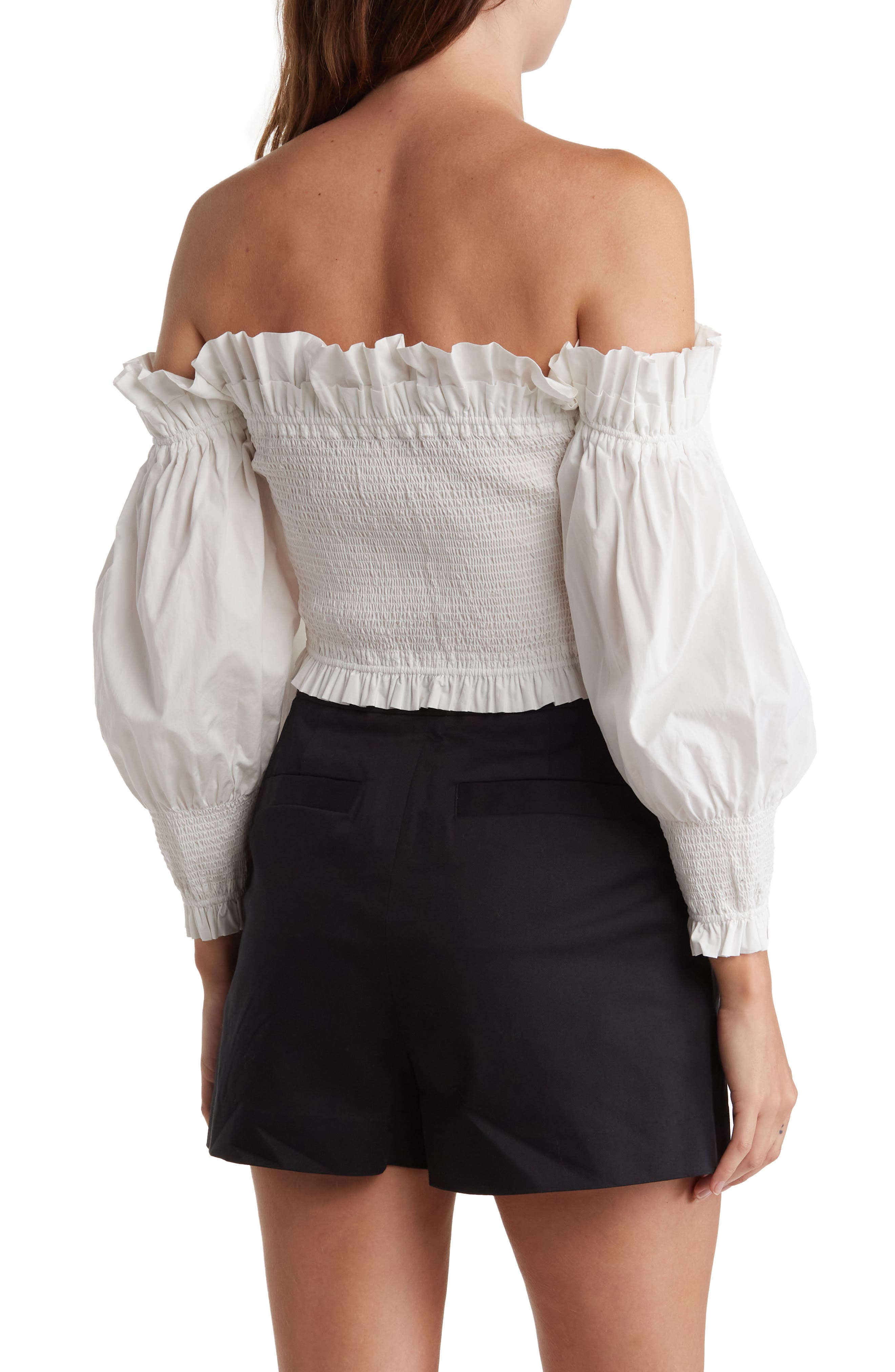 Toccin Smocked Ruffle Top | Nordstromrack