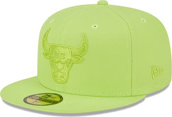 New Era Men's New Era Neon Green Chicago Bulls Spring Color Pack ...