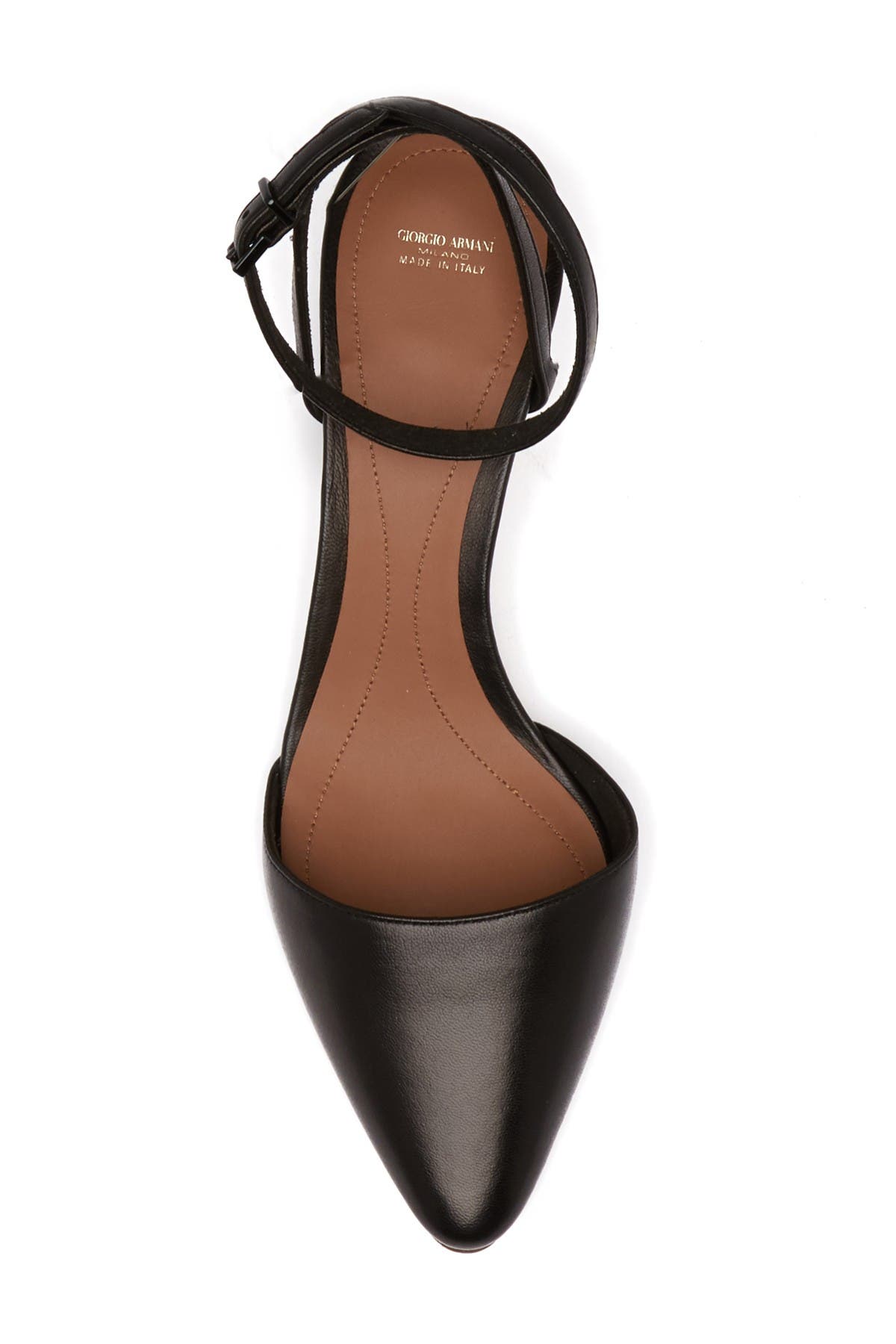 Giorgio Armani Decollete Block Heel Sandal | Nordstromrack